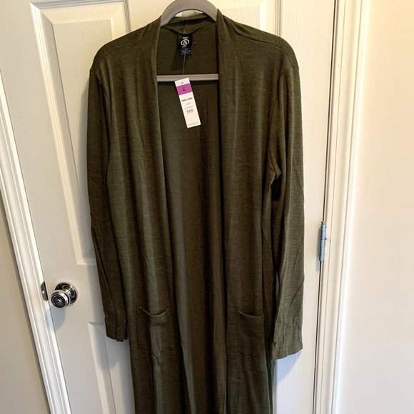 Agnes & Dora | Sweaters | Agnes Dora Xl Olive Green Duster Nwt | Poshmark
